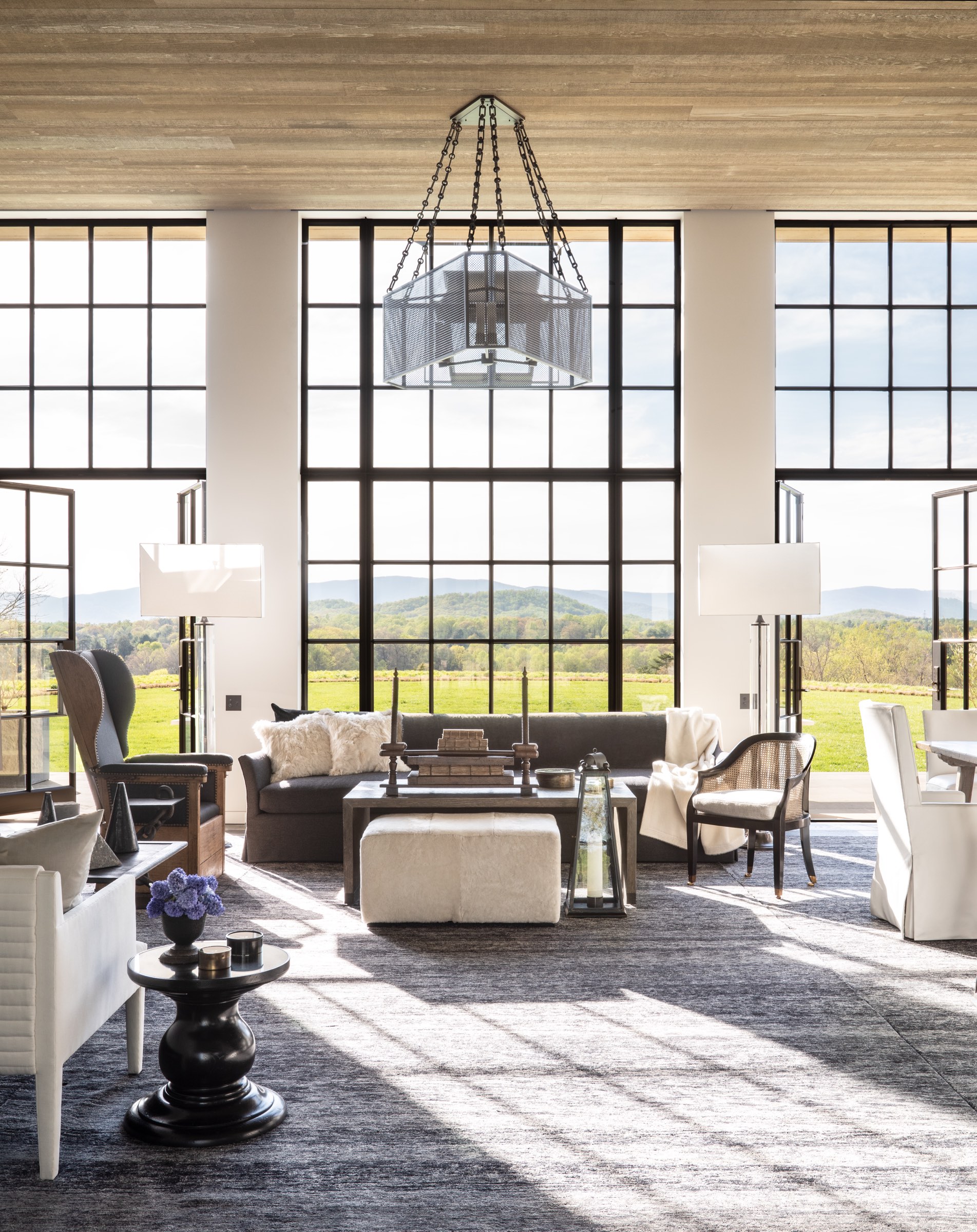 Susan Ferrier Interiors ~ Grand Compound in the Country