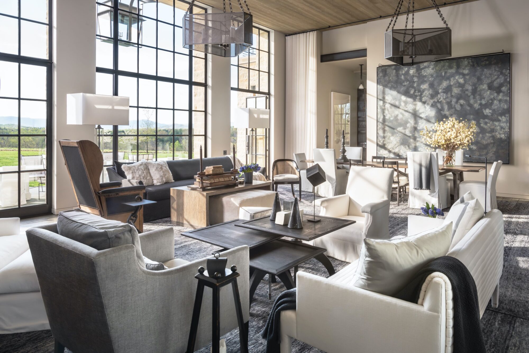 Susan Ferrier Interiors ~ Grand Compound in the Country