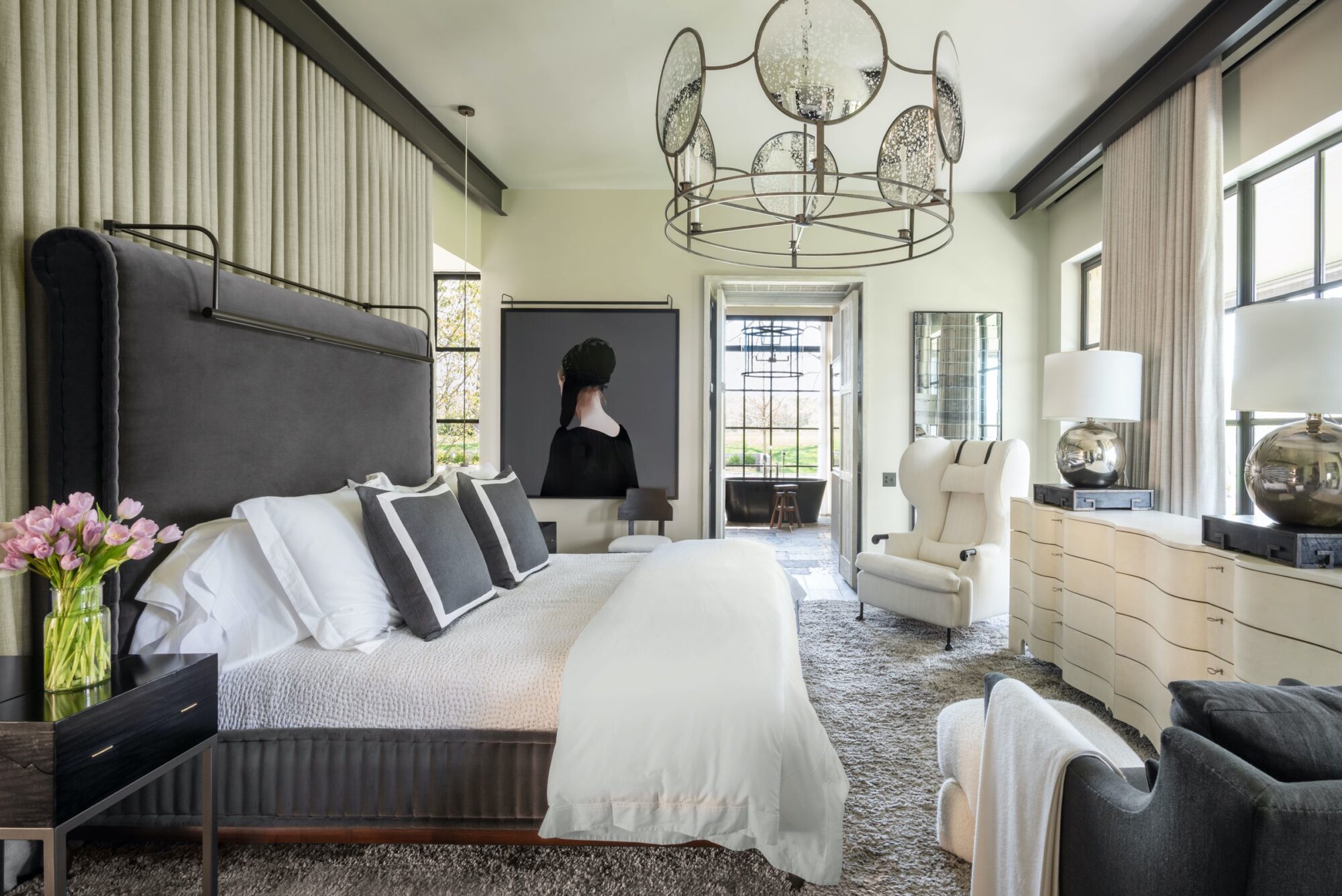 Susan Ferrier Interiors ~ Grand Compound in the Country