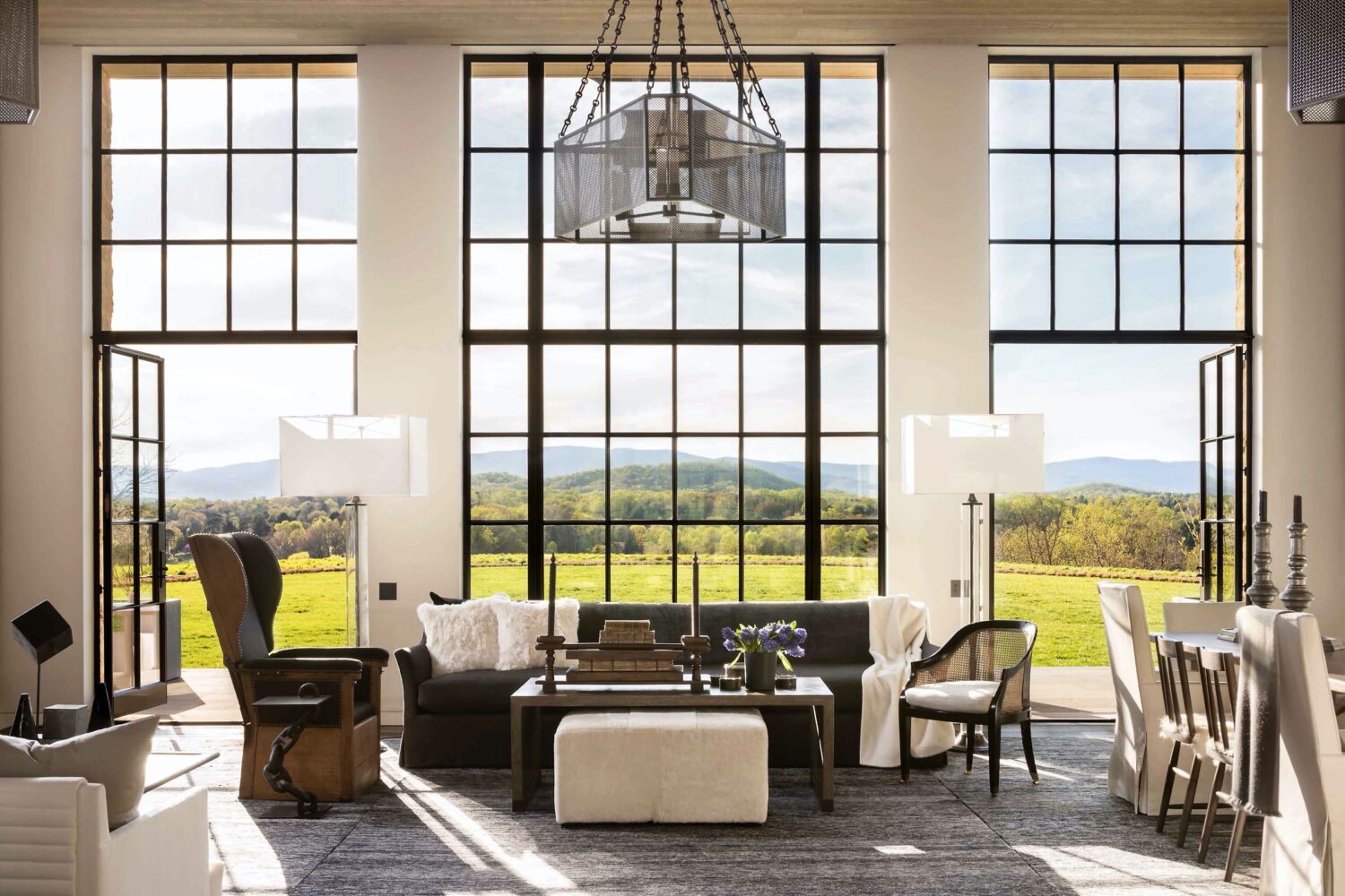 Susan Ferrier Interiors ~ Grand Compound in the Country
